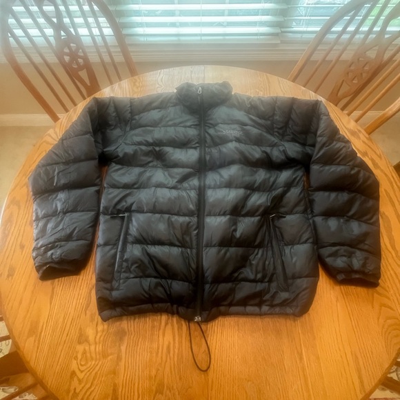 Marmot | Jackets & Coats | Marmot 80 Fill Down Puffer Jacket Black Mens ...